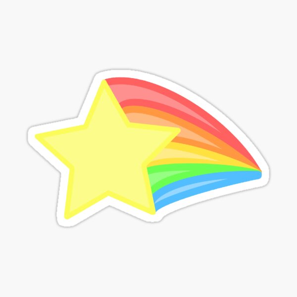 "Shooting star" Sticker by gabbyrani | Redbubble