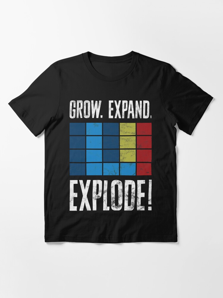 "GROW. EXPAND. EXPLODE! - Courage the Cowardly Dog™" T-shirt by ...