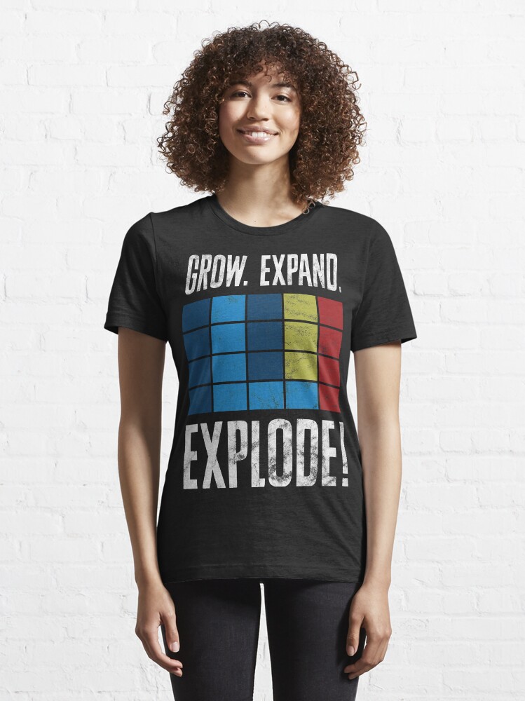 "GROW. EXPAND. EXPLODE! - Courage the Cowardly Dog™" T-shirt by ...
