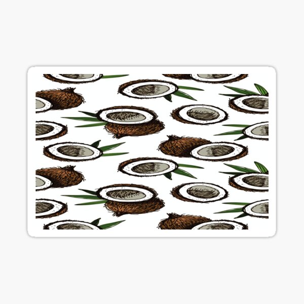 "Coconut" Sticker for Sale by Ochic | Redbubble