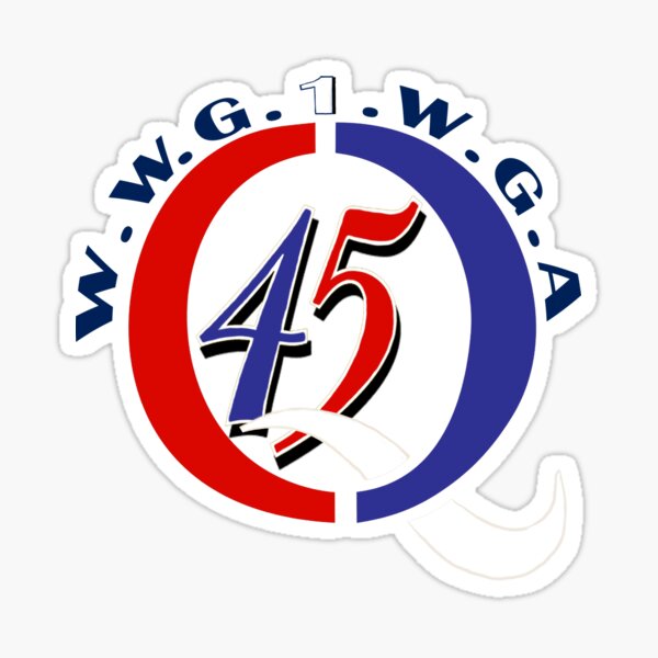 Wwg1wga Stickers | Redbubble