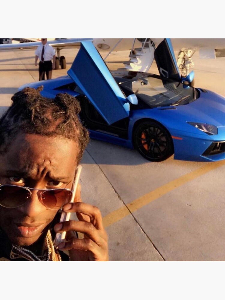 "Young Thug Lambo " Sticker for Sale by mattmahoney98 | Redbubble