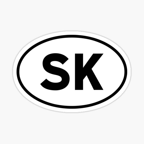 "Oval SK" Sticker by ovals2 | Redbubble
