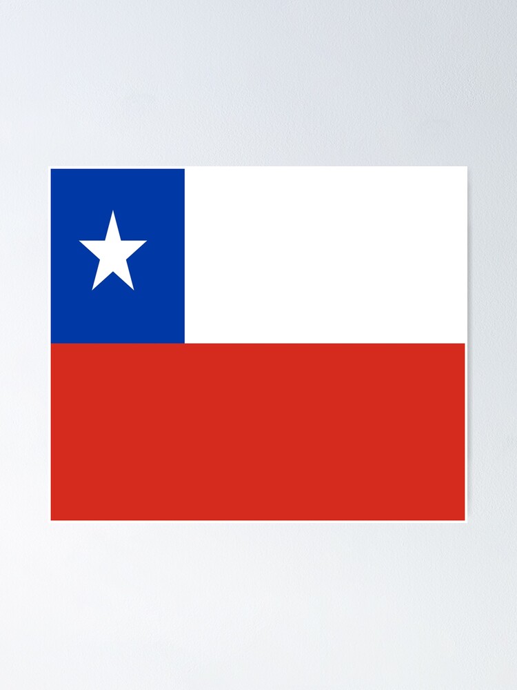 "I Love Chile - Country Code CL T-Shirt & Sticker" Poster by deanworld ...