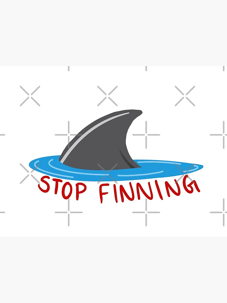 "Stop shark finning" Poster by kaylaloha | Redbubble