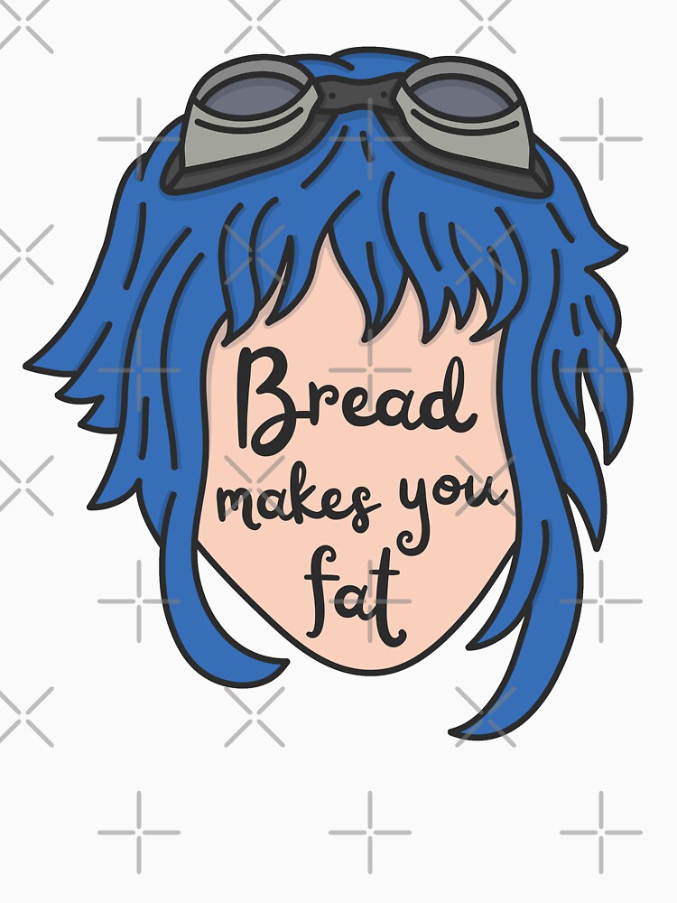 Bread Makes You Fat | Ramona Flowers Scott Pilgrim T-Shirt sold by ...