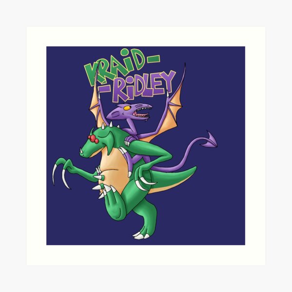 Kraid Art Prints | Redbubble