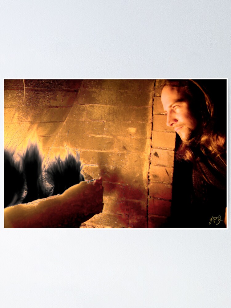 "Fireside Portrait C" Poster for Sale by MasterJames | Redbubble