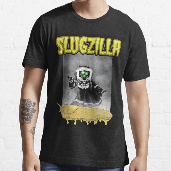 "SLUGZILLA -black" T-shirt by AshleySharp | Redbubble