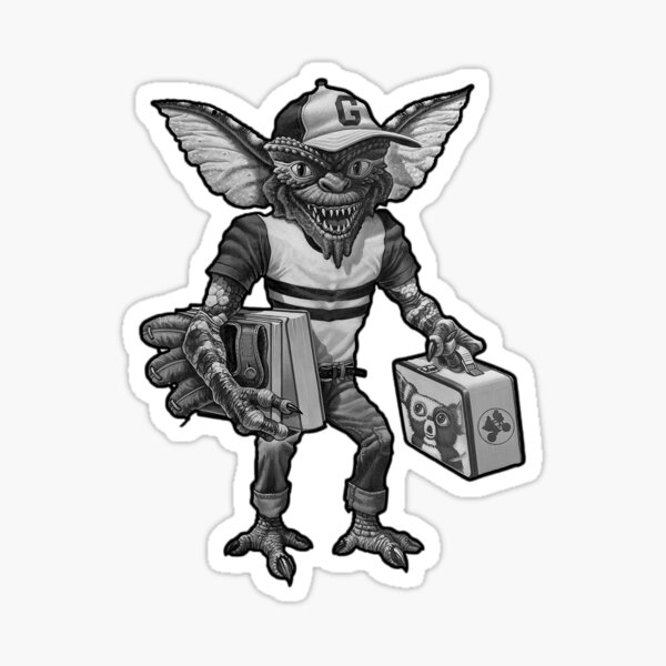 "School Gremlin" Sticker for Sale by peacock17 | Redbubble