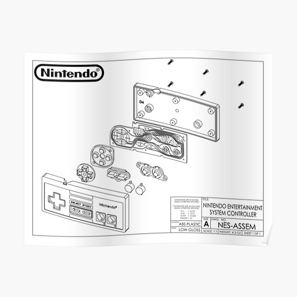 Nintendo Entertainment System Posters | Redbubble