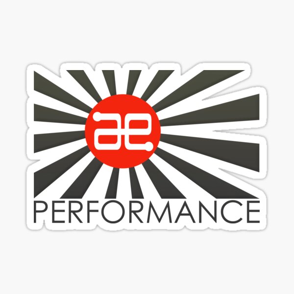 "AE Always Evolving Performance " Sticker for Sale by SuddenlyDemo | Redbubble
