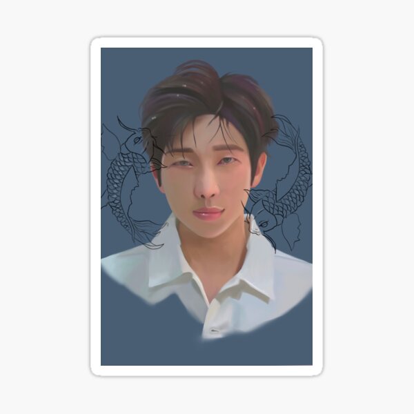 "Namjoon" Sticker for Sale by zoeannelise | Redbubble