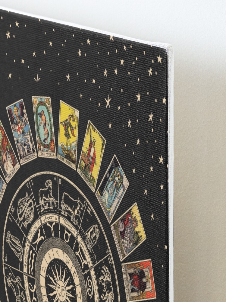 "Wheel of the Zodiac, Astrology Chart and the Major Arcana Tarot ...