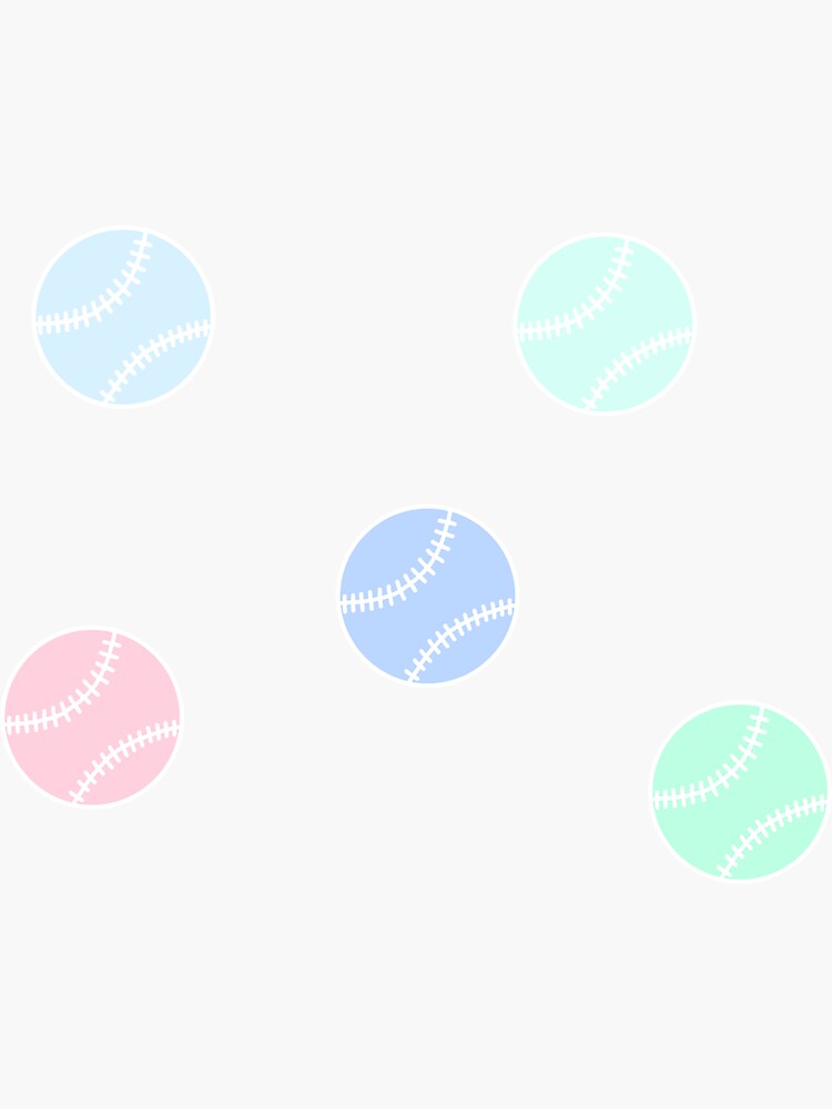 "Cute Softball Pack" Sticker for Sale by InfiniteCookies | Redbubble
