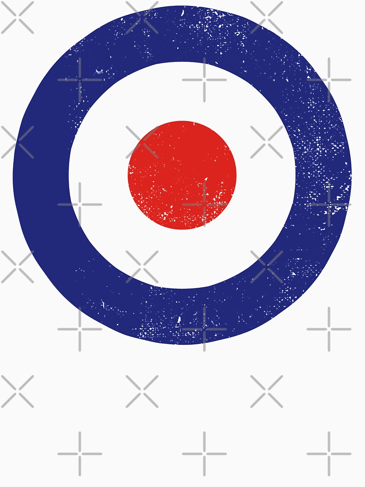 "Mod Target (distressed design)" T-shirt for Sale by siggyspatsky ...