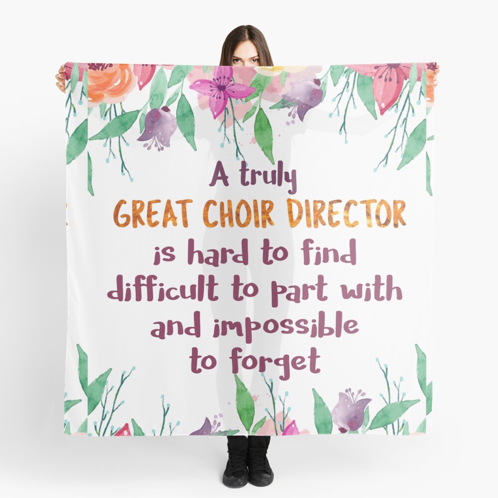 "Choir Director Quote Thank you card Farewell gift Leaving Gift Idea ...