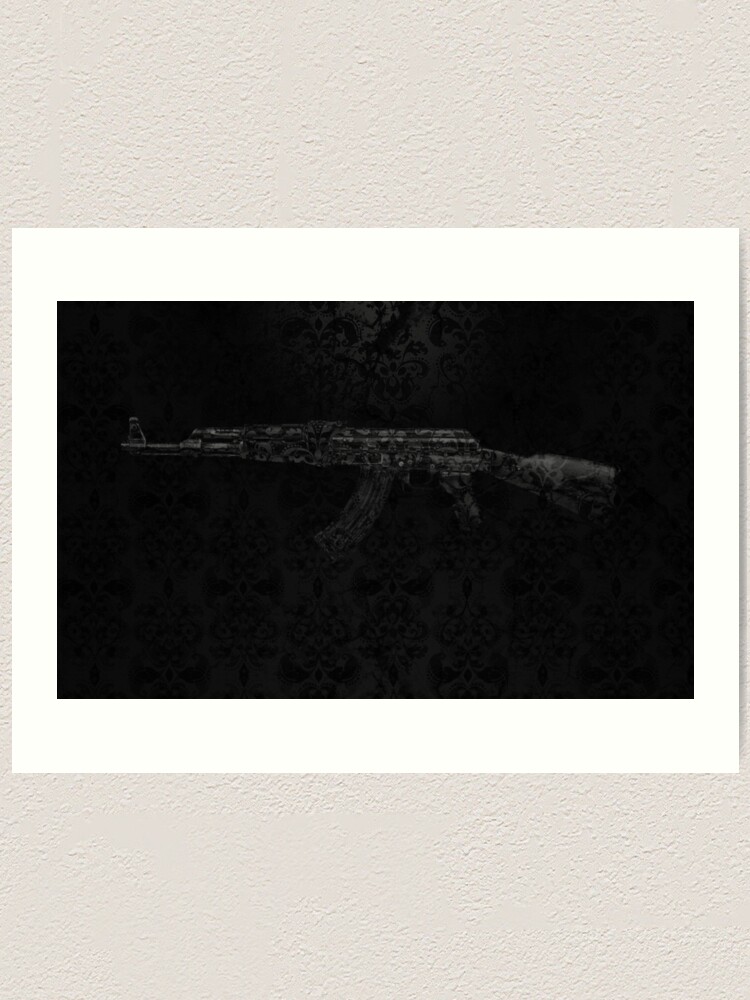 "ak 47-wallpaper" Art Print by mevvo | Redbubble