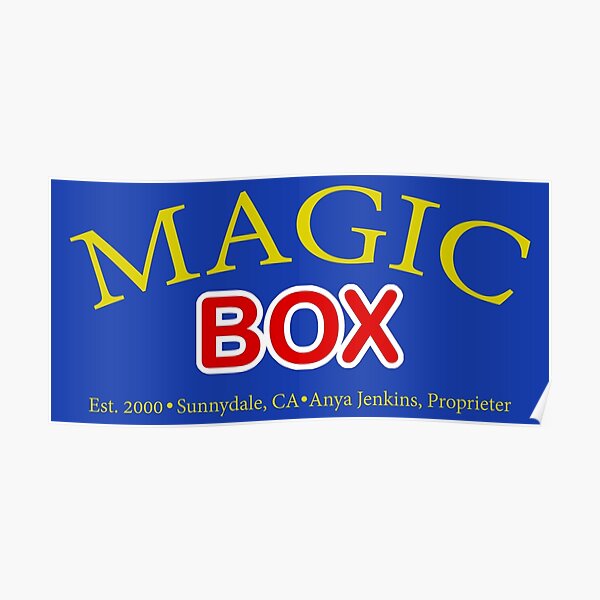 "Magic Box - Buffy, The Vampire Slayer" Poster by inuniverse | Redbubble