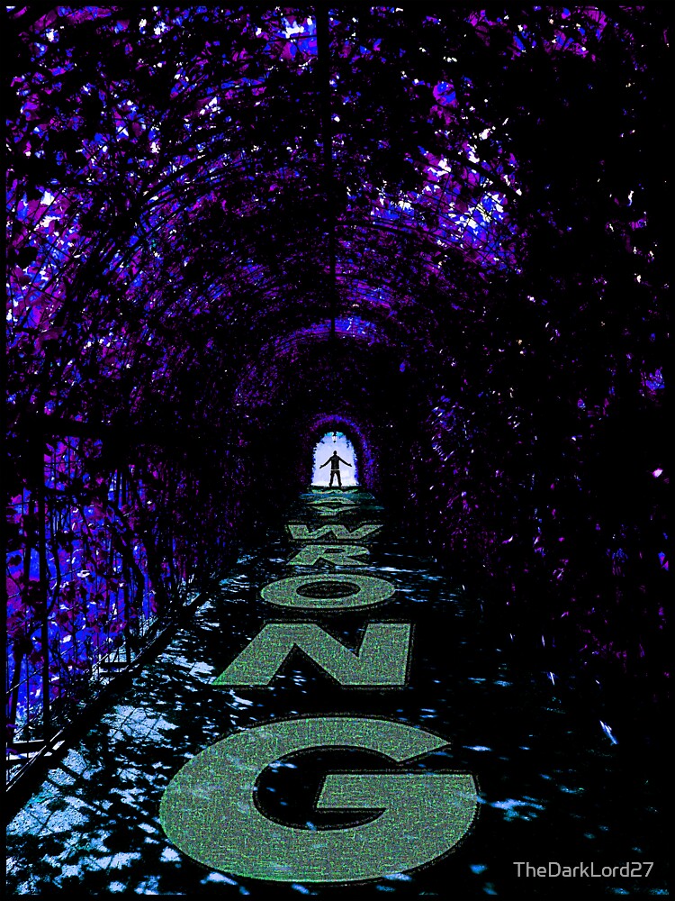 "Way Wrong Way Man" Sticker for Sale by TheDarkLord27 | Redbubble