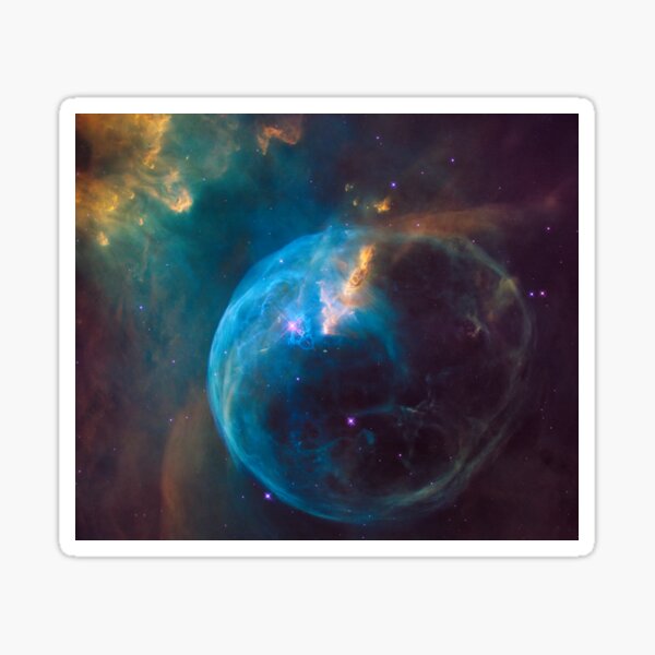 "Bubble Nebula - Hubble Images" Sticker for Sale by IndieWorks | Redbubble
