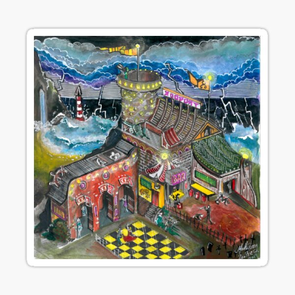 "ZOOPORT" Sticker for Sale by Mattyboy76 | Redbubble