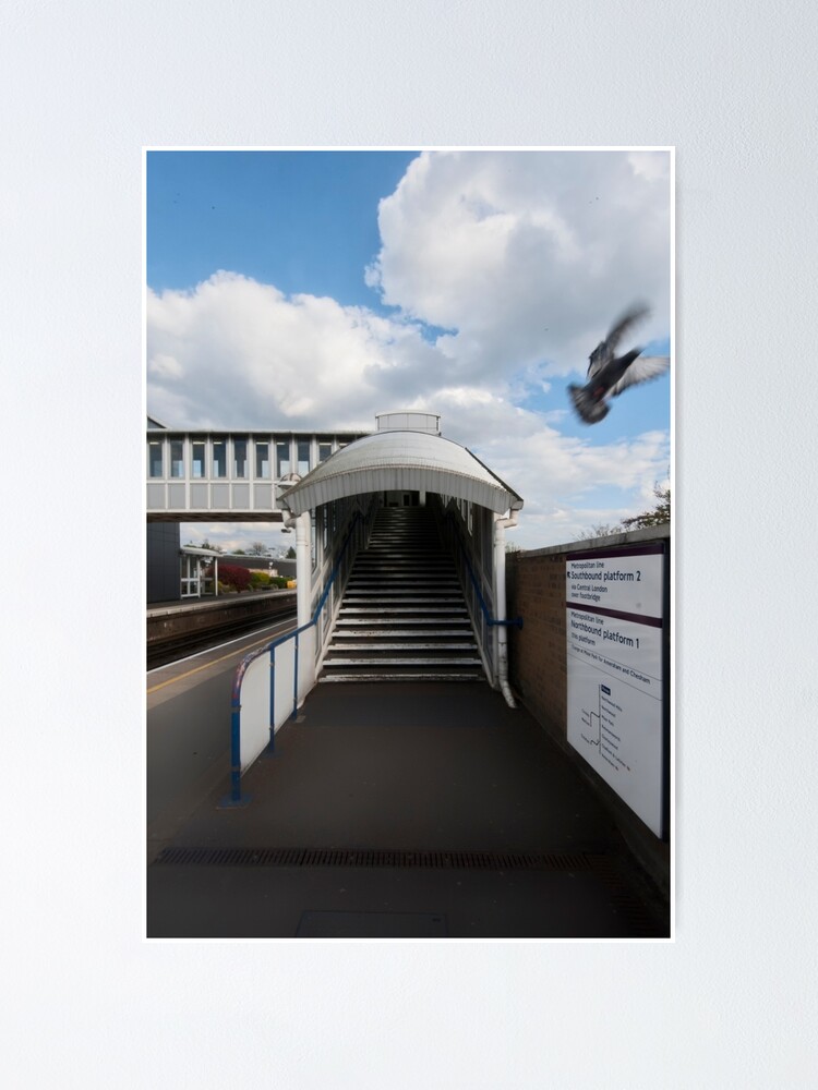 "Pinner Tube Station" Poster for Sale by AntSmith | Redbubble