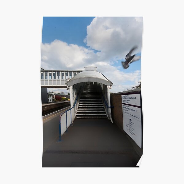 "Pinner Tube Station" Poster for Sale by AntSmith | Redbubble