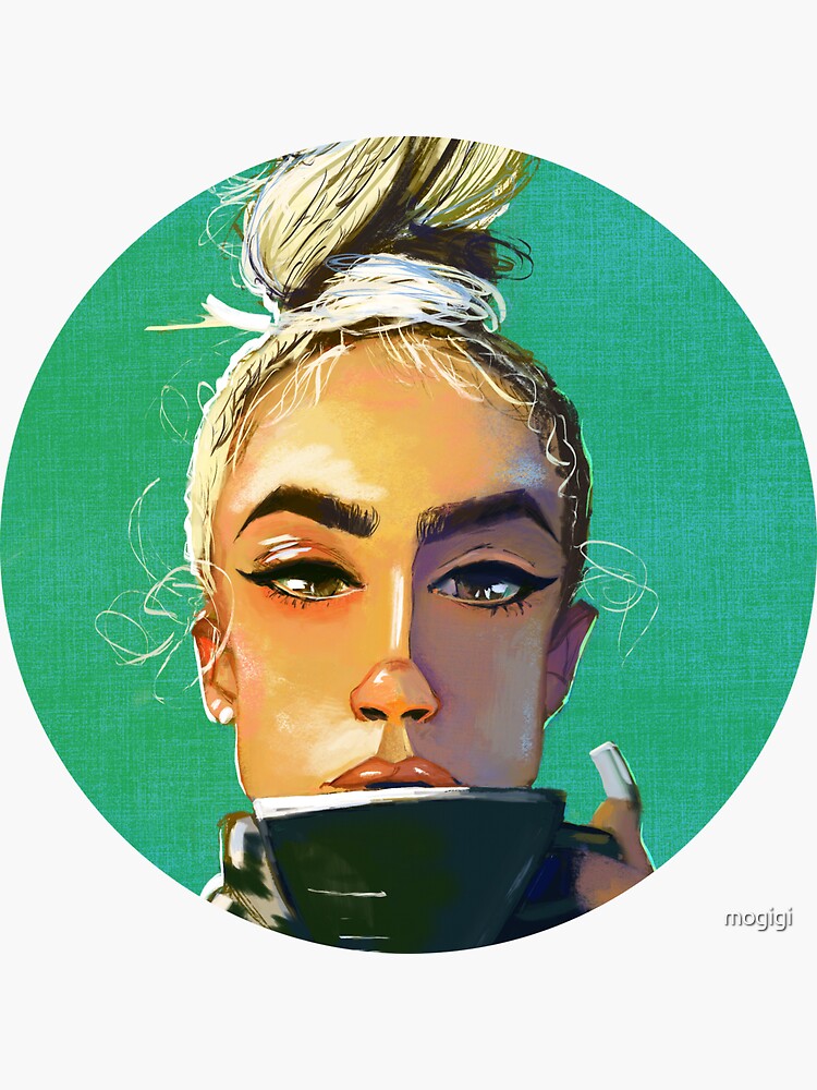 "Chia" Sticker by mogigi | Redbubble