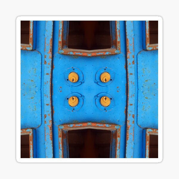 "FOUR LOCKS or FORELOCKS" Sticker for Sale by mister-john | Redbubble