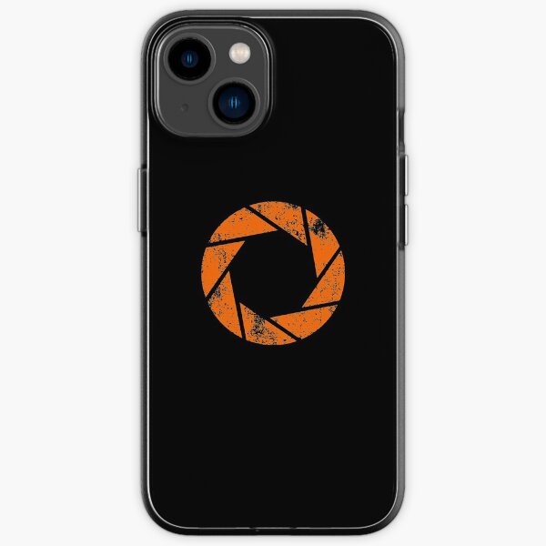 "Aperture Science (Orange) Logo · Distressed" iPhone Case for Sale by ...