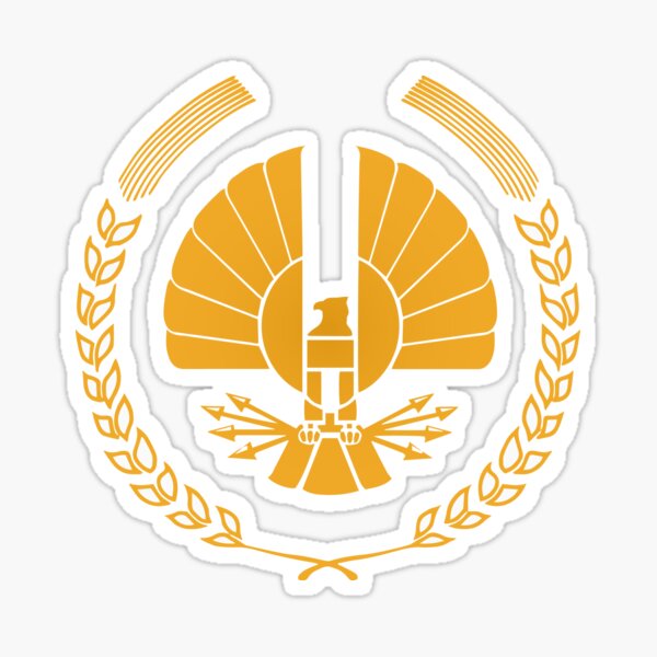 "Panem Logo" Sticker for Sale by Logogami | Redbubble