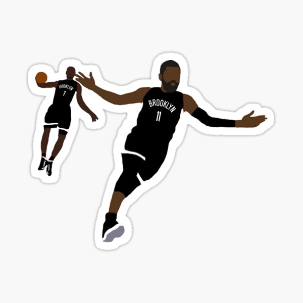 "Kyrie Irving and Kevin Durant" Sticker by SpencerHeff2 | Redbubble
