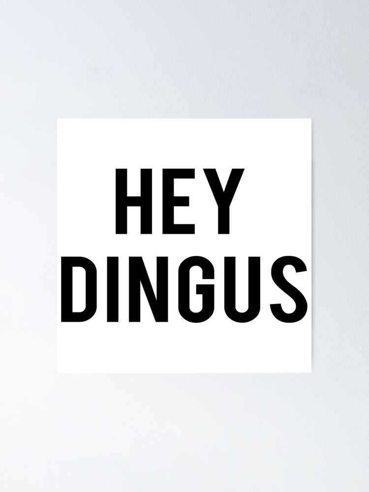 "Hey dingus - Robin - inspired by Stranger Things, Netflix" Poster for ...