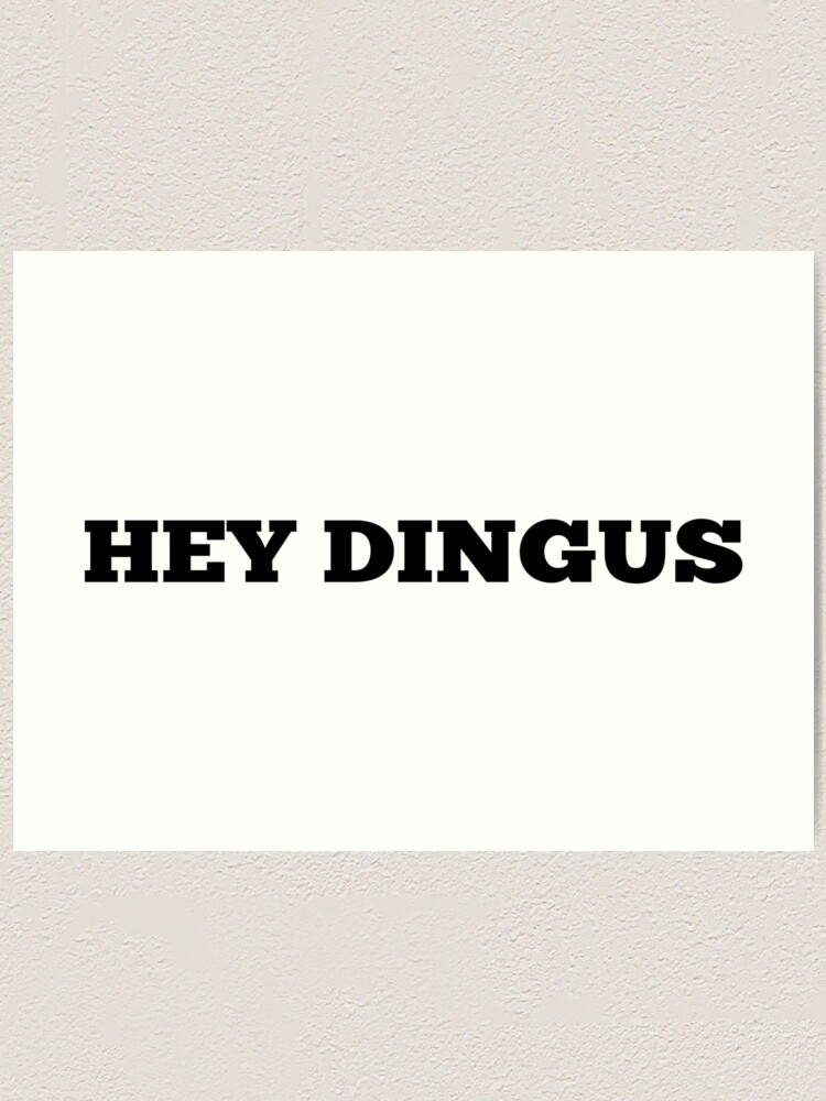 "Hey dingus - Robin - inspired by Stranger Things, Netflix" Art Print ...