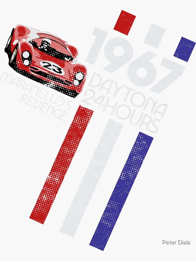 "Maranello's Revenge" Sticker for Sale by peterdials | Redbubble