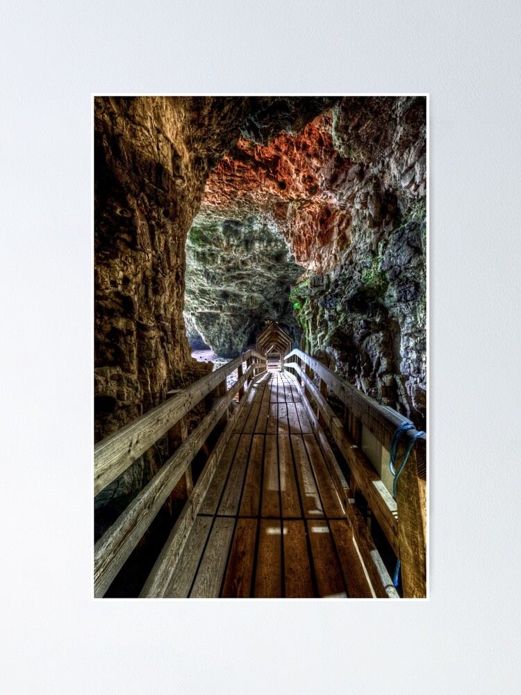 "Smoo Cave" Poster by auroraepc | Redbubble