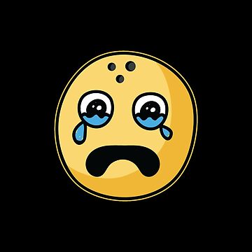 "Crying Bowling Ball" Art Board Print for Sale by KoolMoDee | Redbubble