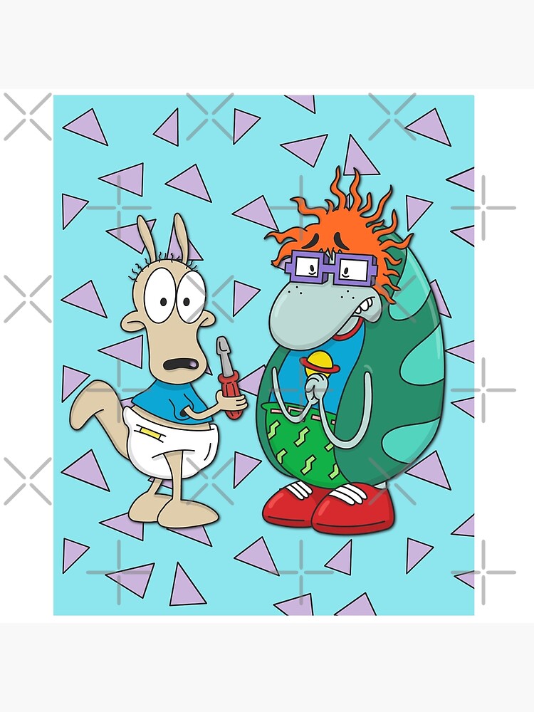 "Rugrats x Rocko's Modern Life" Art Print for Sale by TomMolyneux ...