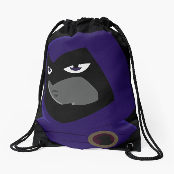 "Teen Titans - Serious Raven" Drawstring Bag for Sale by MonkeyLi ...