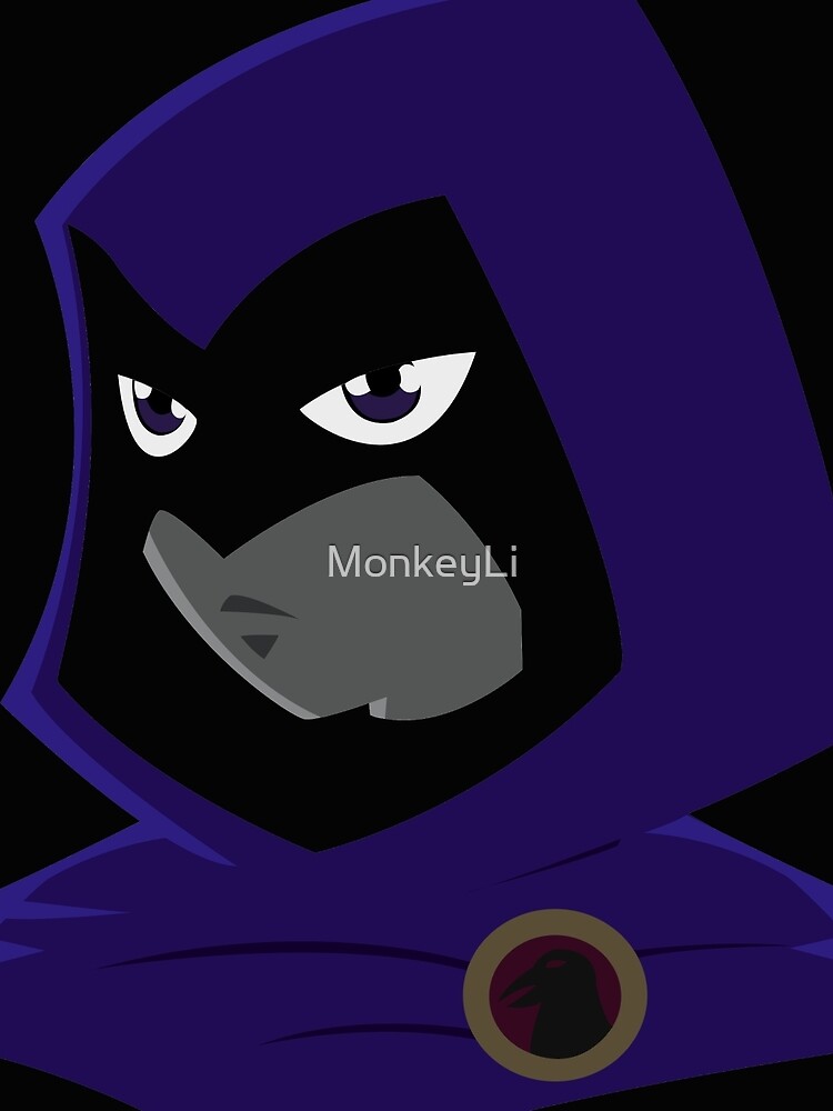 "Teen Titans - Serious Raven" Drawstring Bag for Sale by MonkeyLi ...