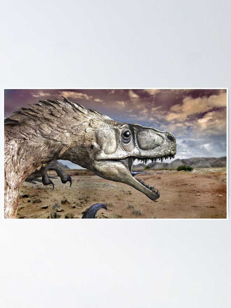 "Utah Raptor" Poster by VASSdesign | Redbubble