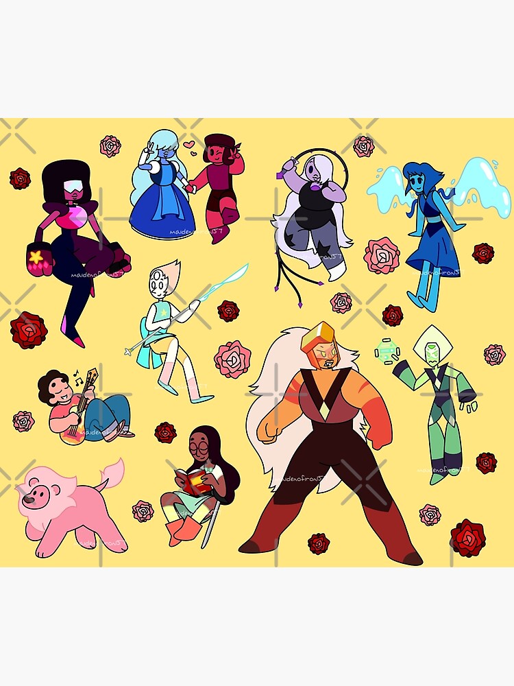 "Steven Universe Collage" Metal Print by MaidenofIron157 | Redbubble
