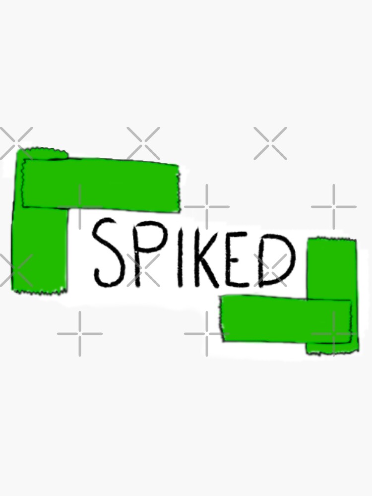 "Spiked" Sticker by notastranger | Redbubble