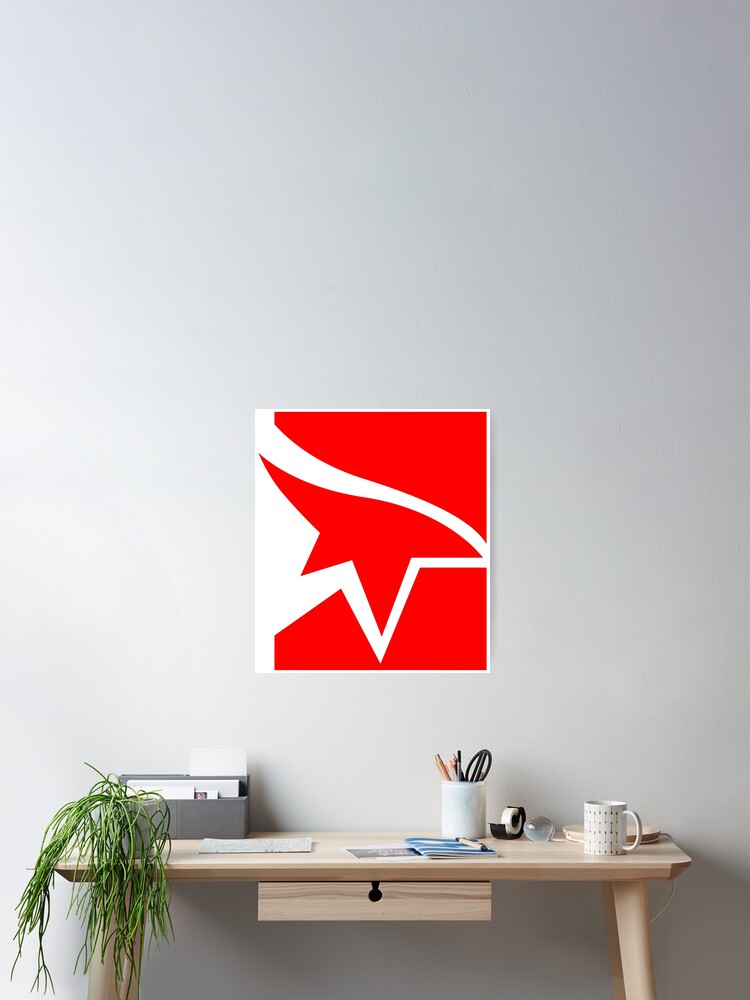 "Mirror's Edge Logo" Poster for Sale by nintendino | Redbubble