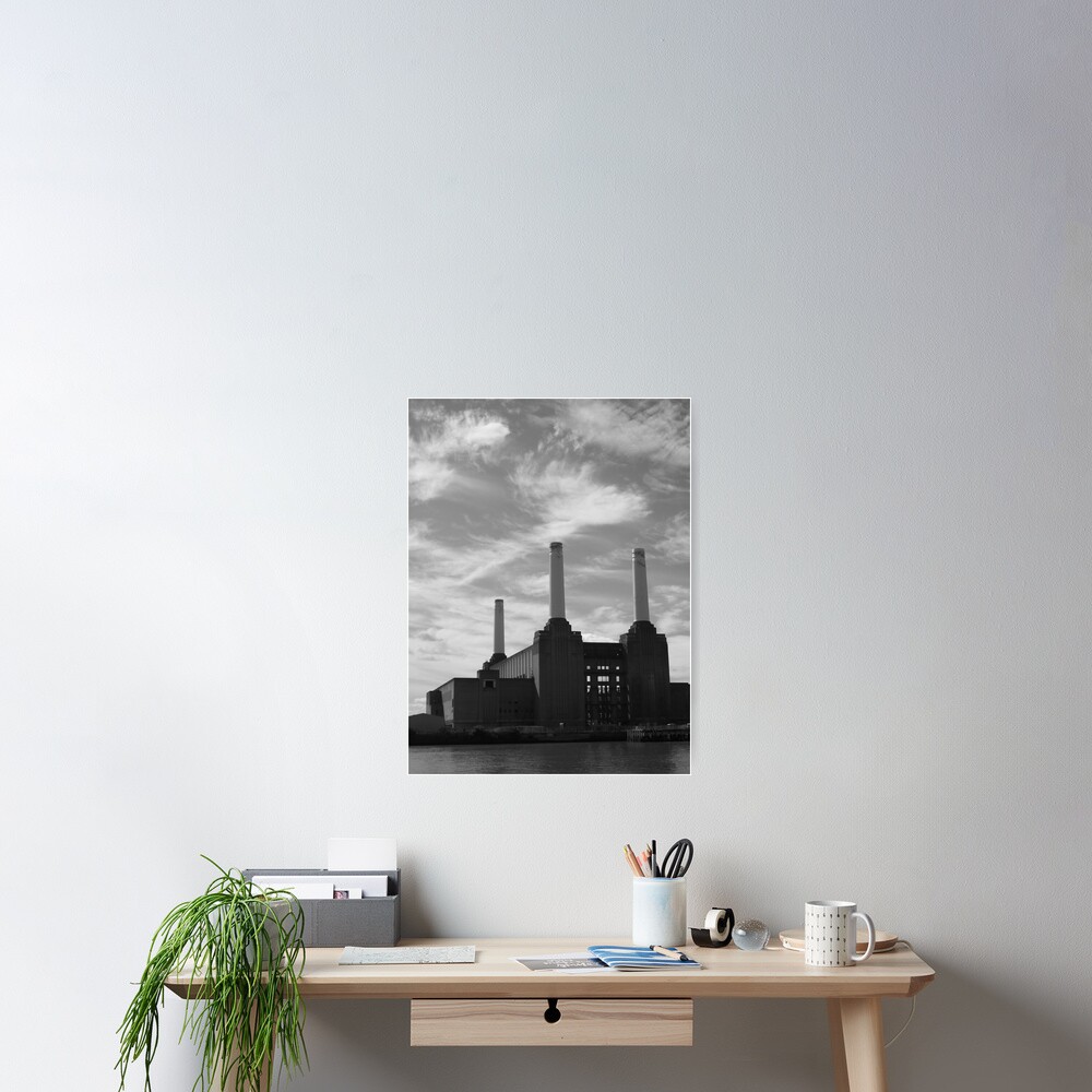 "Battersea Power Station" Poster by rualexa | Redbubble
