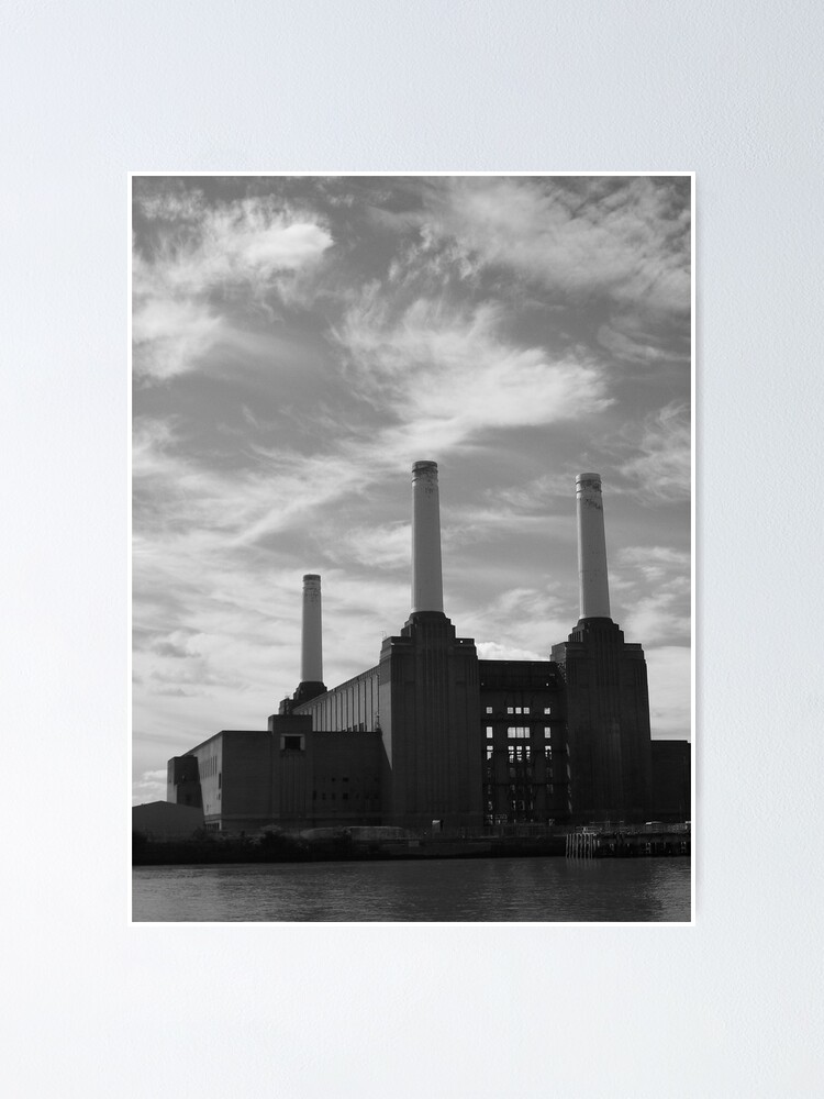 "Battersea Power Station" Poster by rualexa | Redbubble