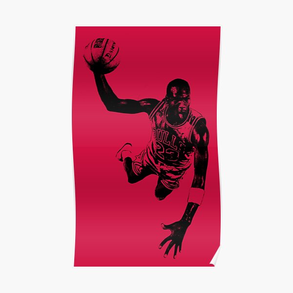 "MJ Air Mike " Poster by fontastic | Redbubble