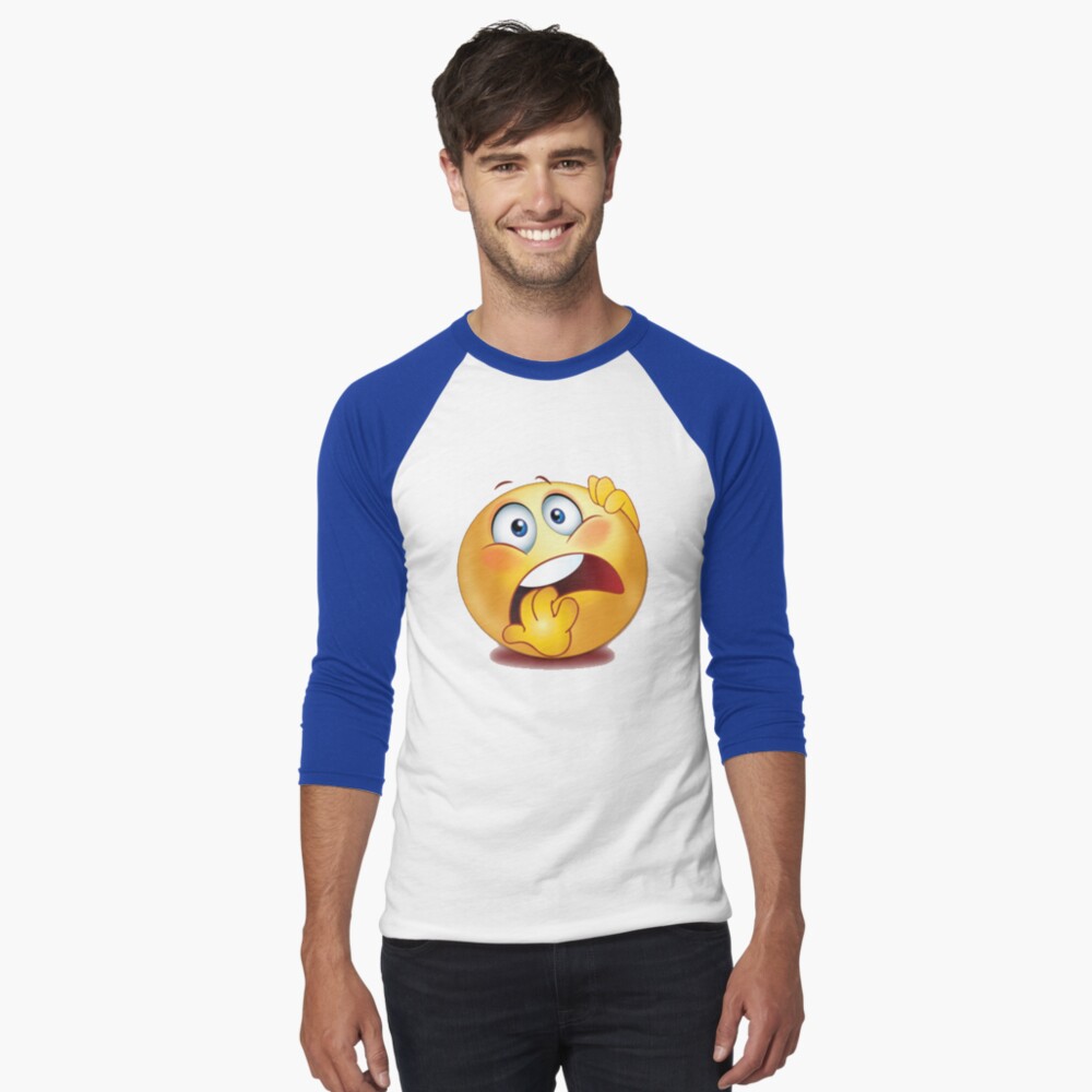 "FREAKED OUT SMILEY FACE" Sticker for Sale by HAUNTERSDEPOT | Redbubble