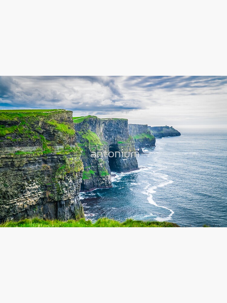 "The Cliffs of Moher" Sticker for Sale by antonium | Redbubble